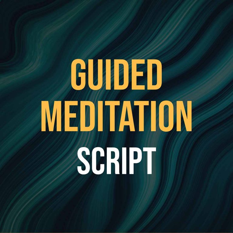 Manifestation Meditation Script Writing Template
